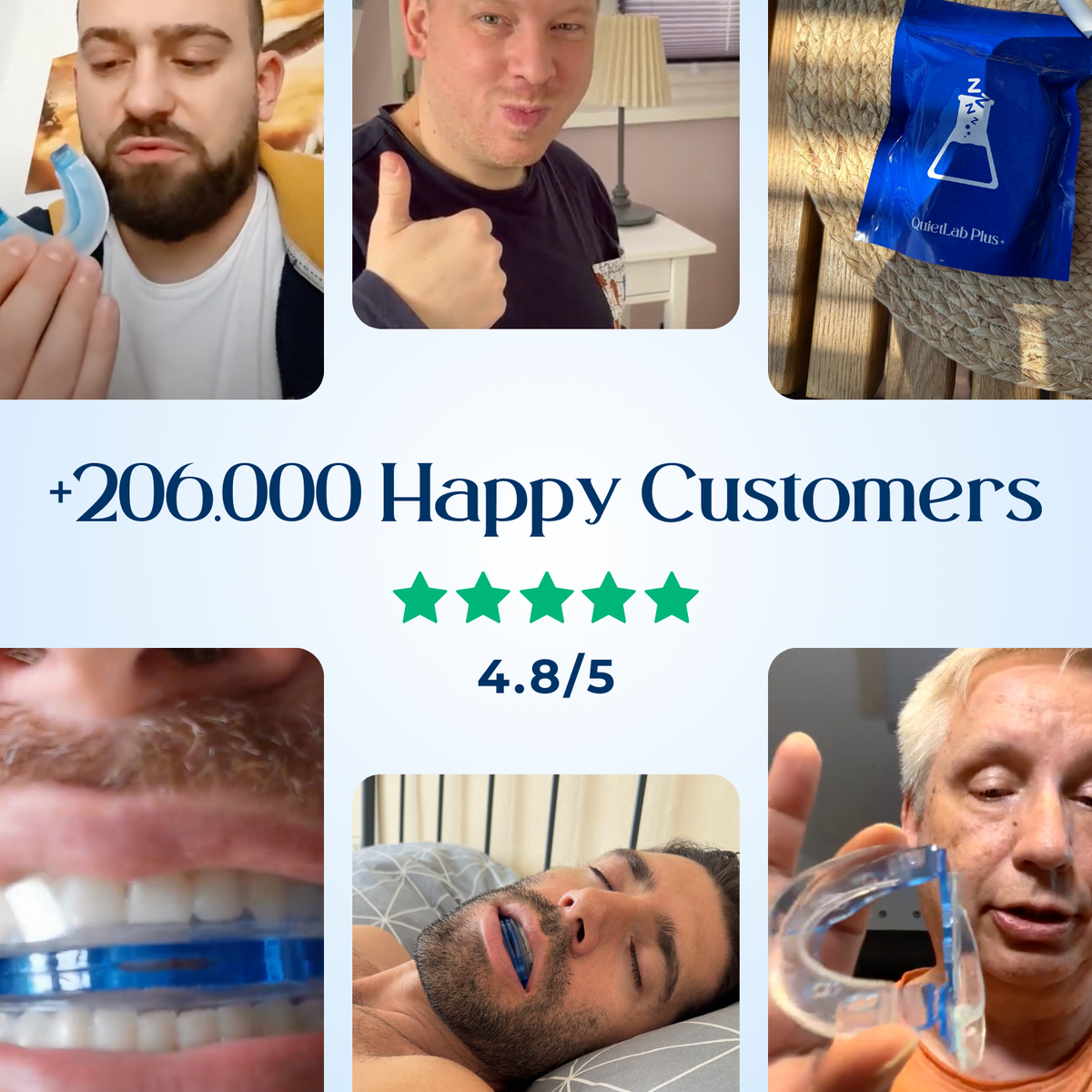 QuietLab Plus® Anti-Snoring Mouthpiece – QuietLab UK